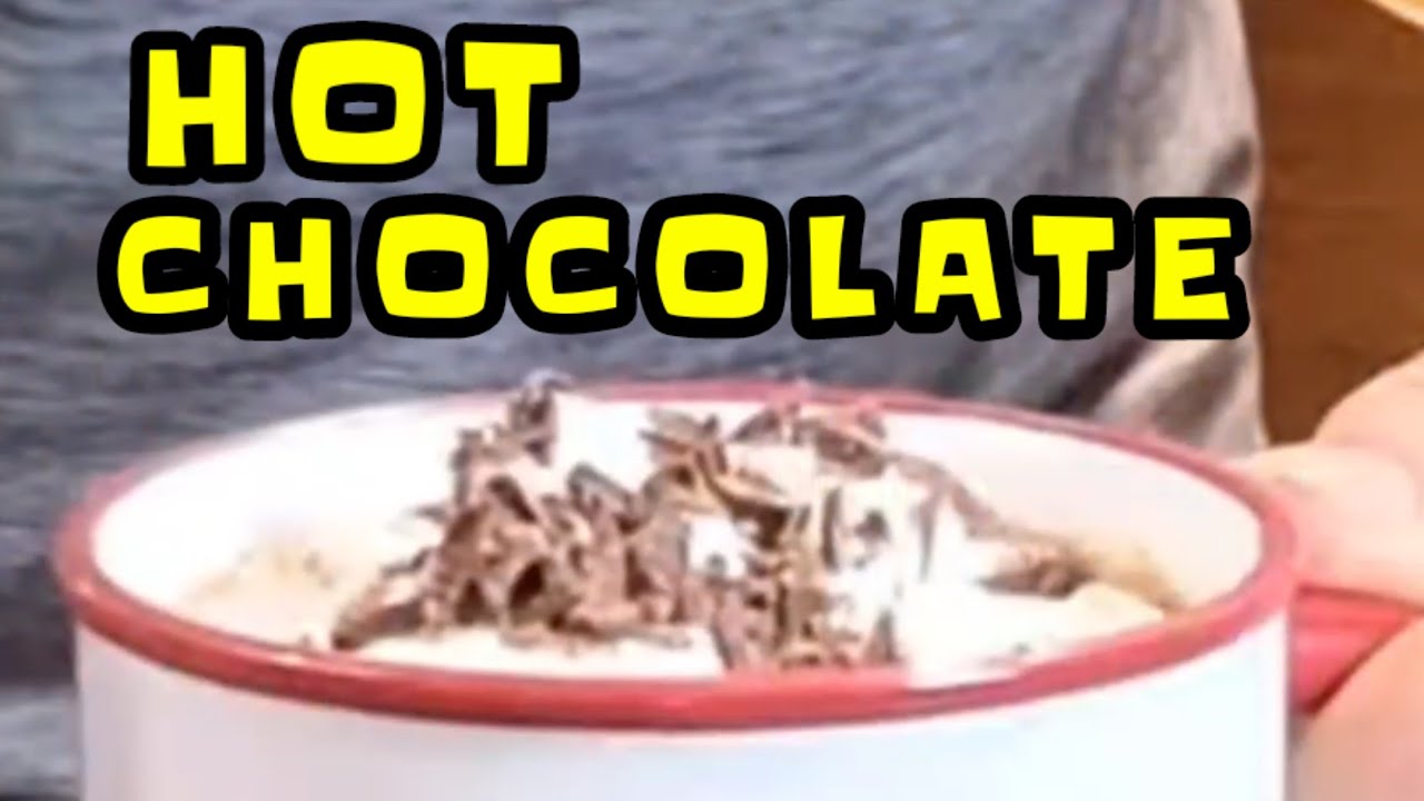 HOT CHOCOLATE TIME!! Homemade!💥💯...Make it Once and You'll make it for ...