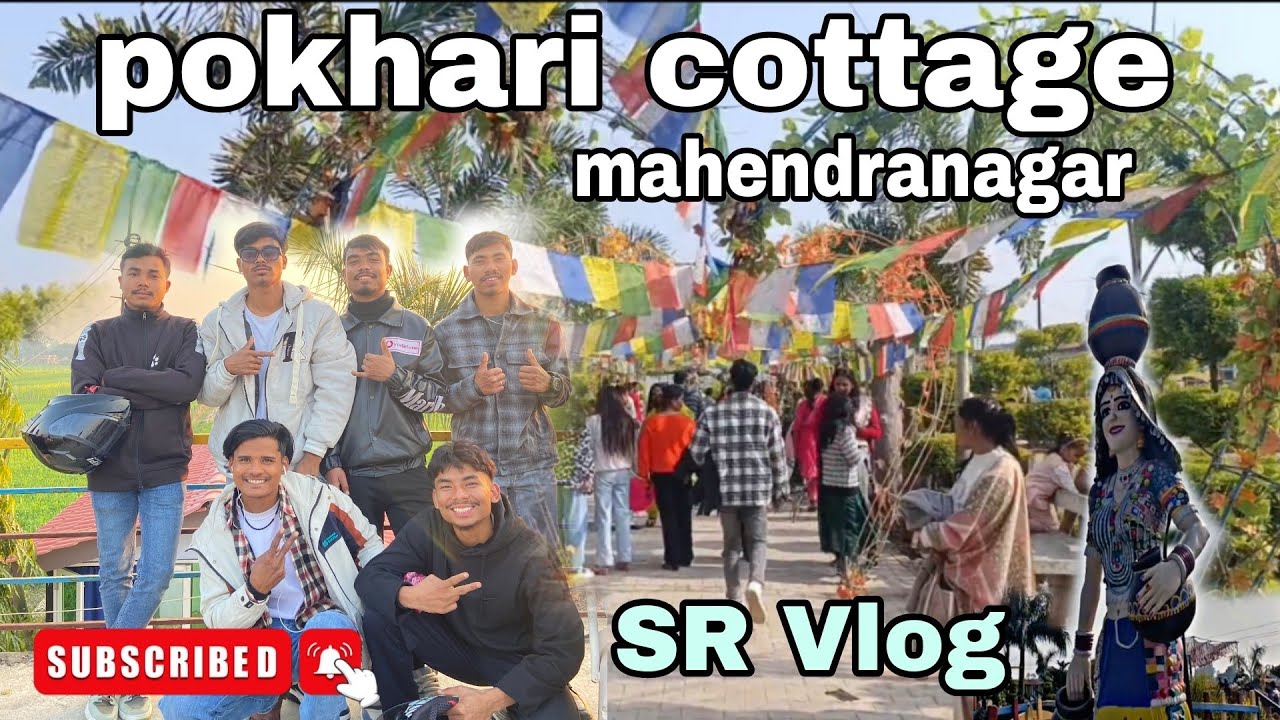 Rana Tharu New Vlog 2025 ll New Vlog Pokhari Cottage Mahendra Nagar ll ...