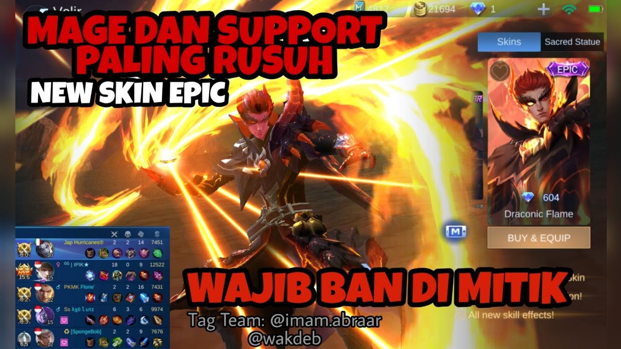 VALIR EPIC SKIN 899 DRAGON TAMER SQUAD - YouTube