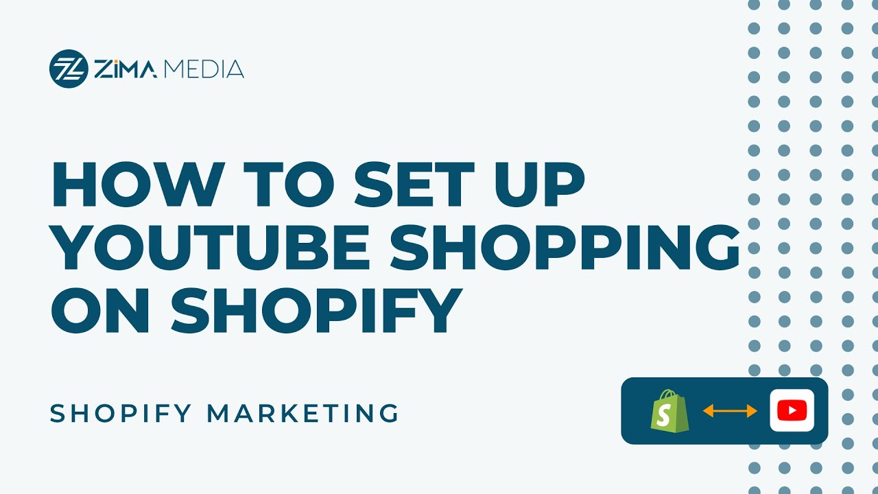 How to Get Started With Shopify YouTube Shopping - YouTube