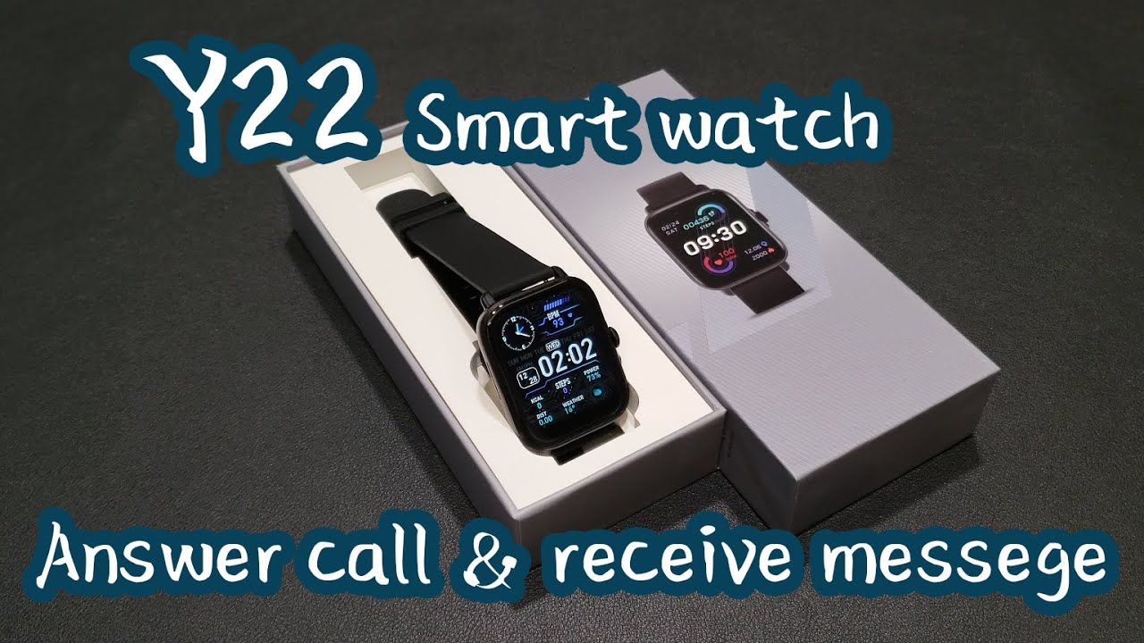 Y22 Smart watch Demo Video - YouTube