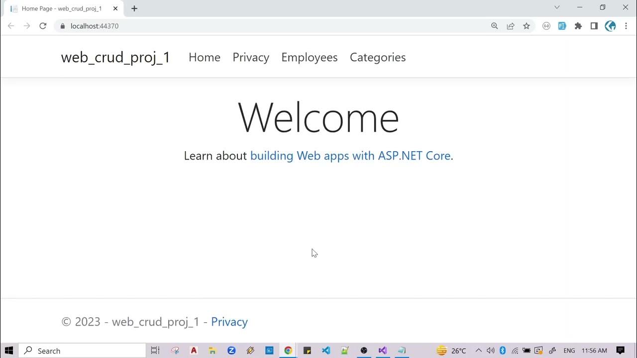 Net CRUD Tutorials - Part 1 - YouTube
