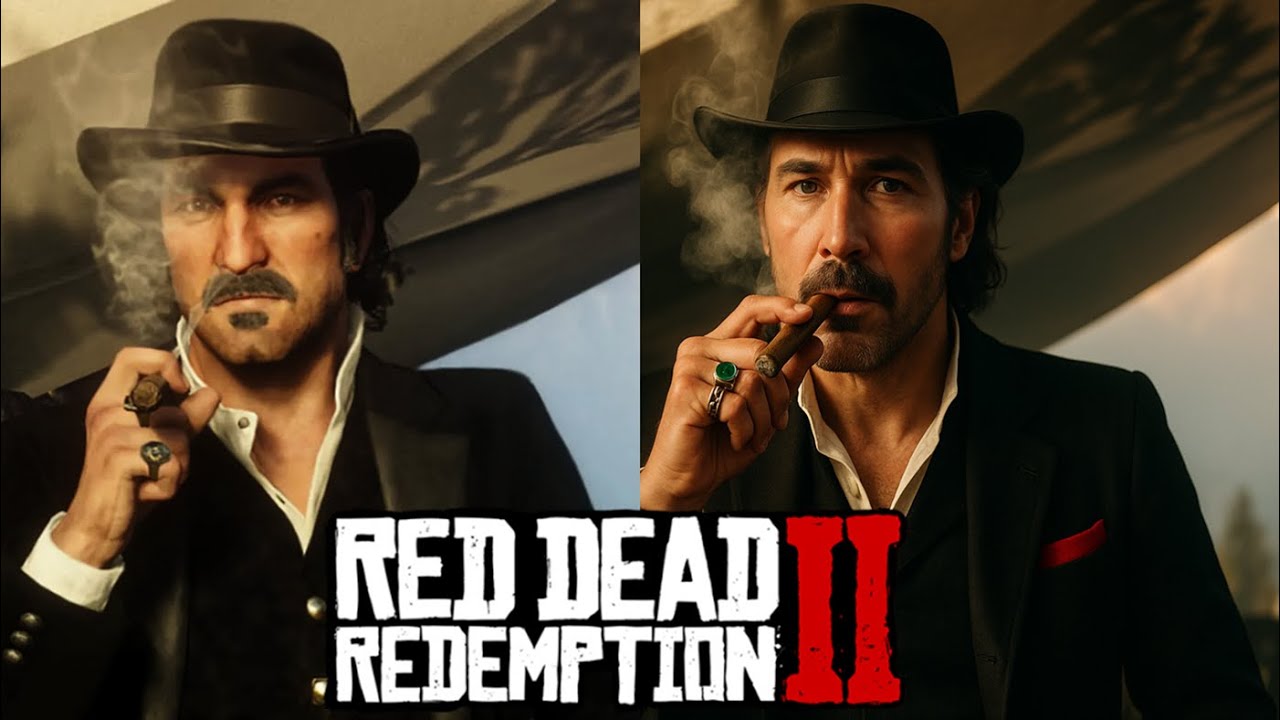 AI Transforms RDR2 Characters into Real Life – Incredible Realism ...
