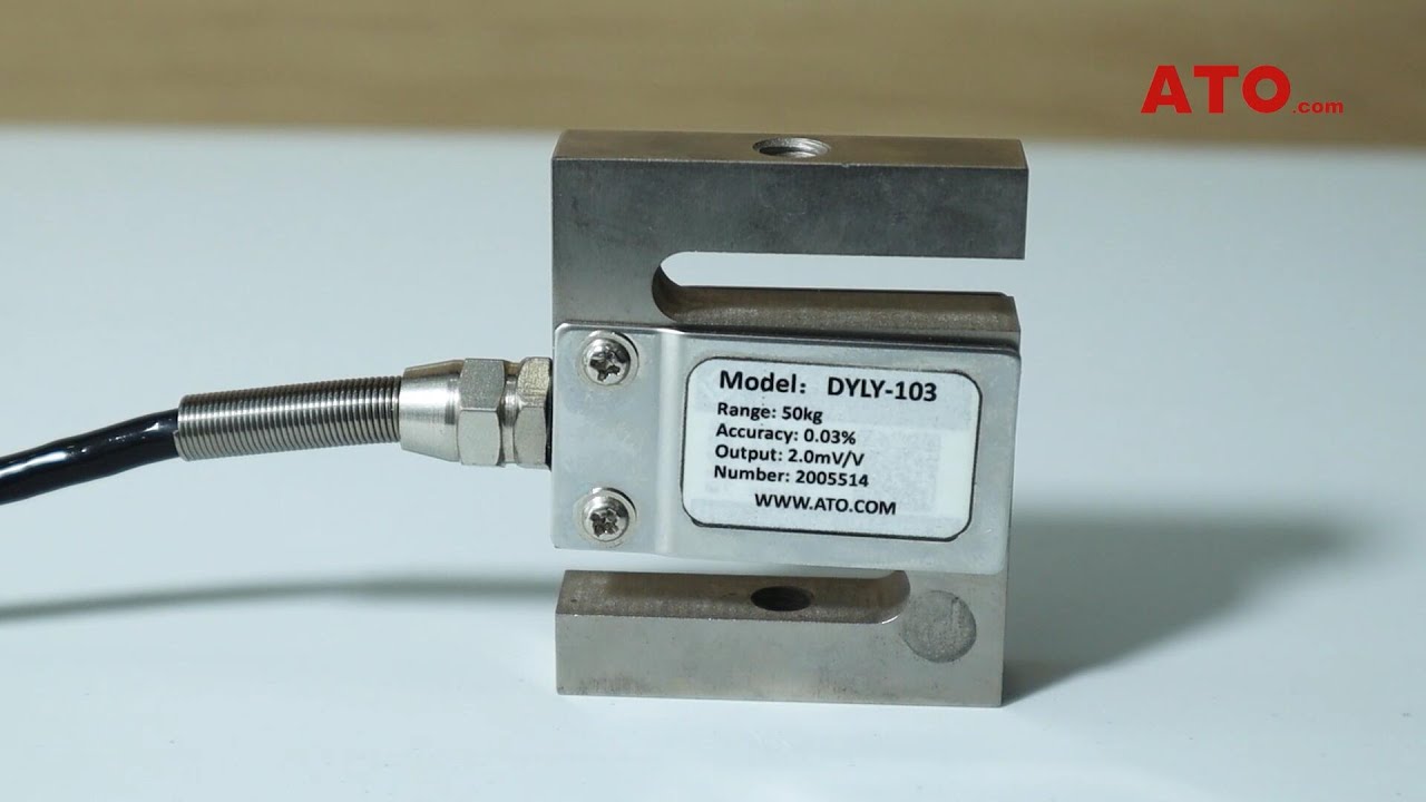 S Beam Strain Gauge Load Cell - YouTube