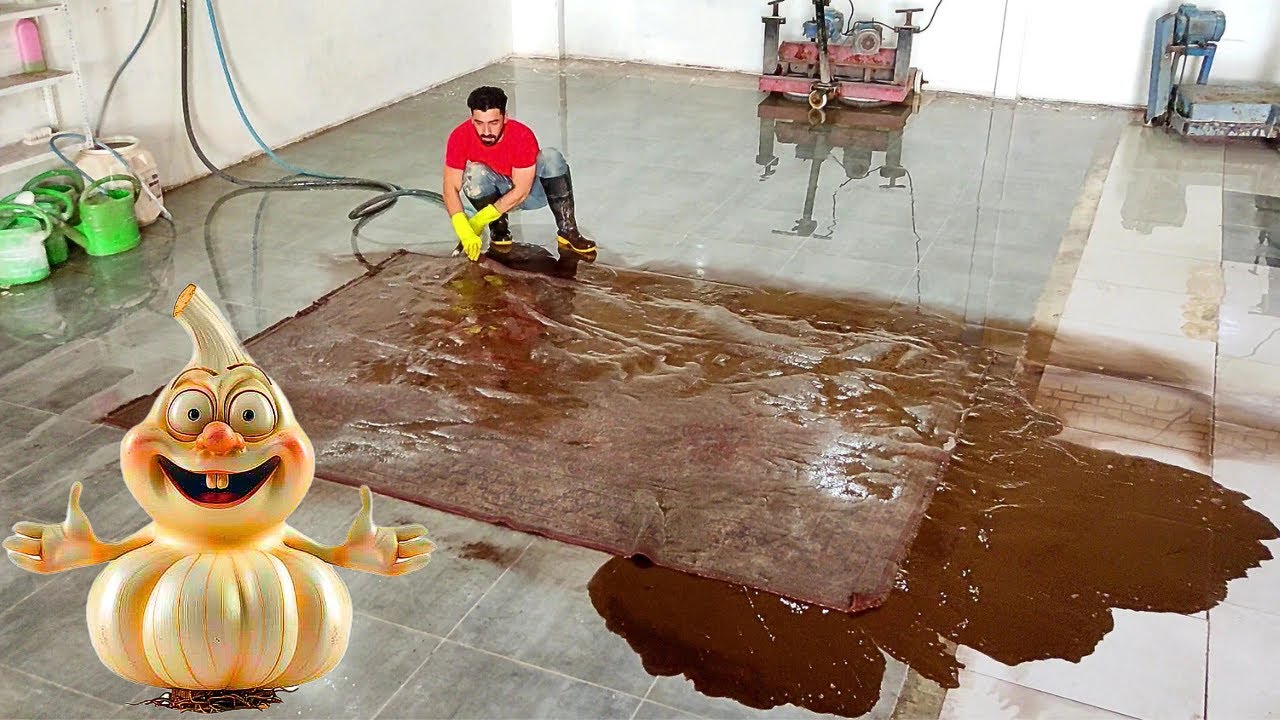 Extreme Carpet Cleaning | Restoring a Sewage-Soaked, Garlic-Smelling ...