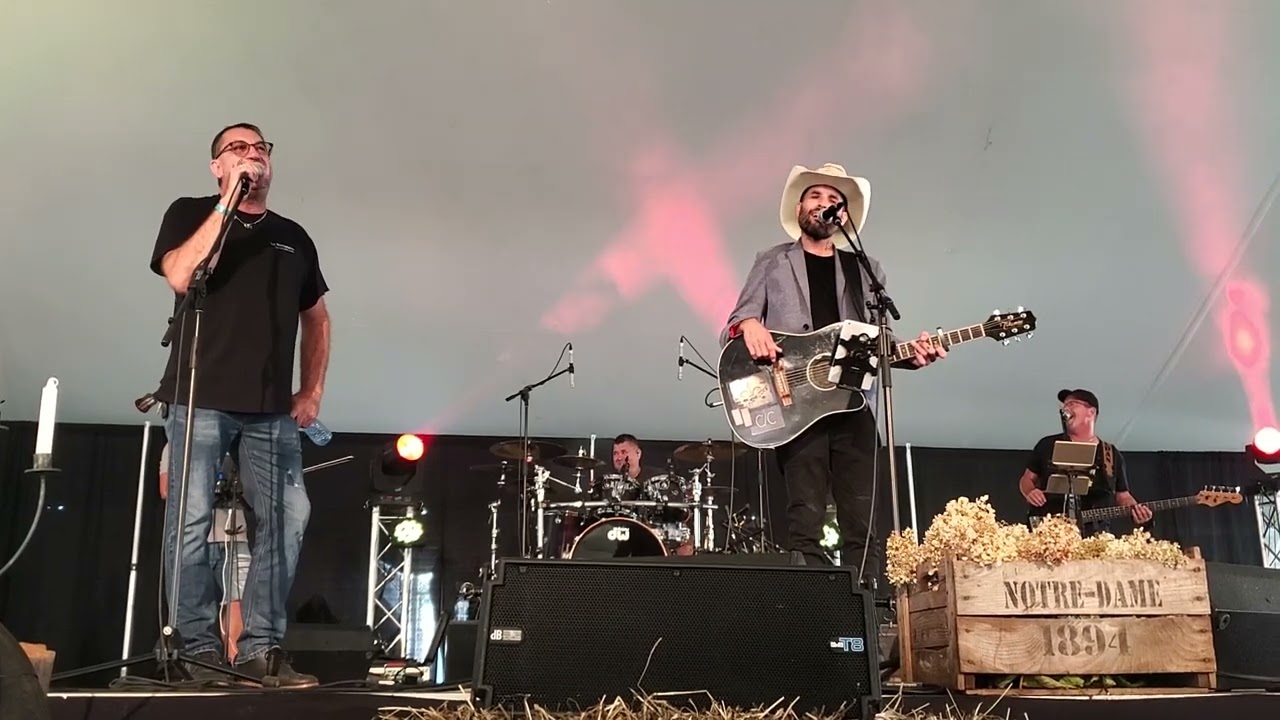Carl Cadorette et Denis Boudreau au Festival Country de Notre-Dame de ...