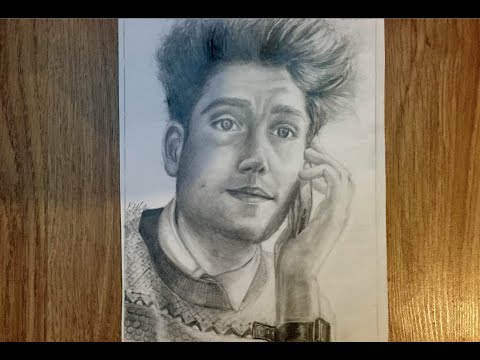 Dan Smith from Bastille speed drawing . Fan art - YouTube