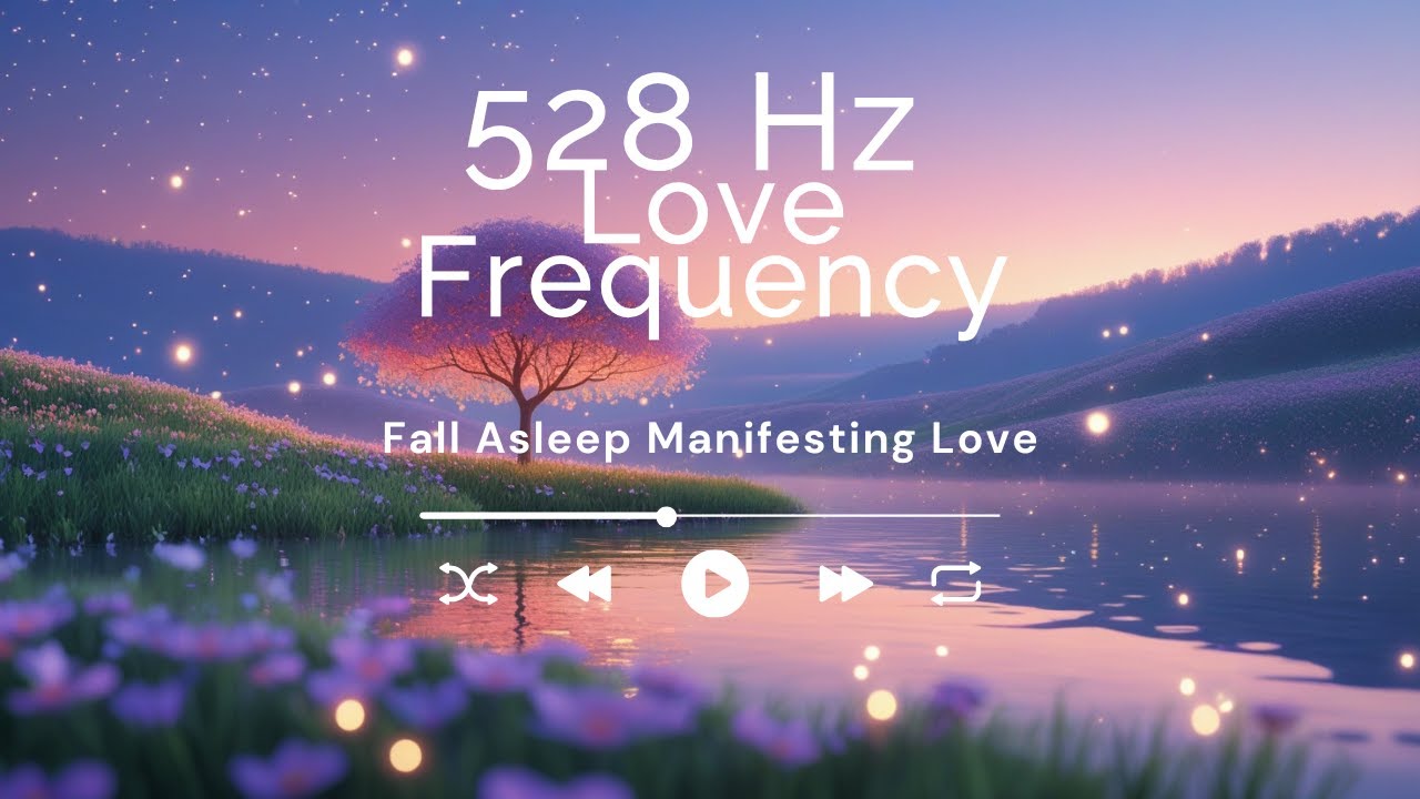528 Hz Love Frequency Music | Heal Your Heart Chakra & Sleep Deeply ...