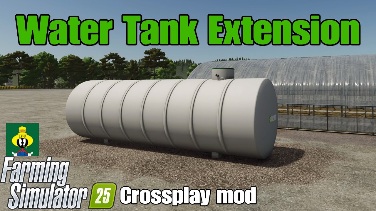 Water Tank Extension / FS25 crossplay mod - YouTube