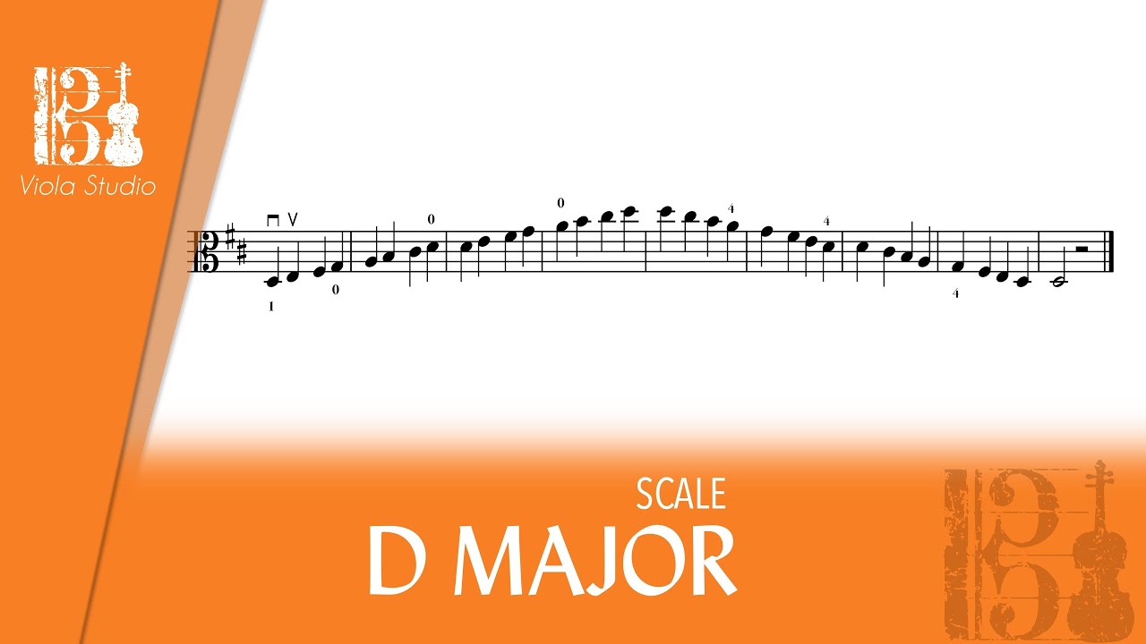 D Major Two Octave Scale | LEVEL 1 | Progressive Tempo Practice - YouTube