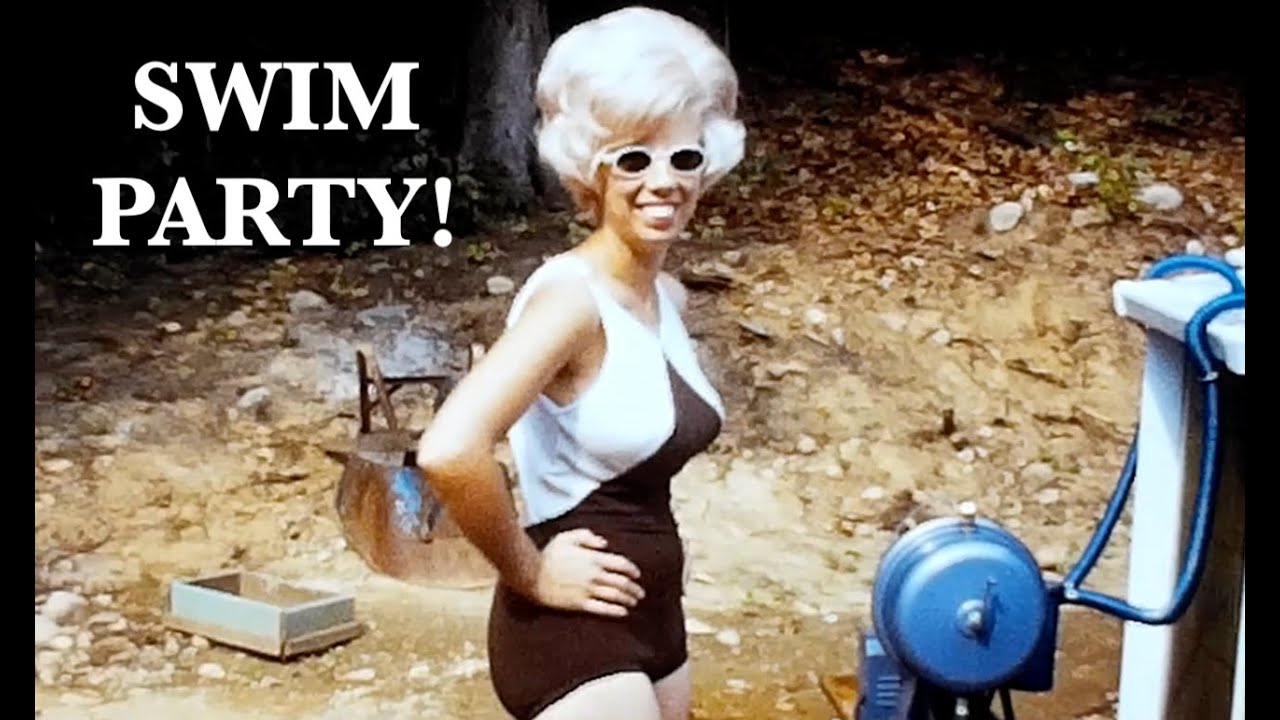1970s Swim Party With The Neighbors In New York? River Swimming Above ...