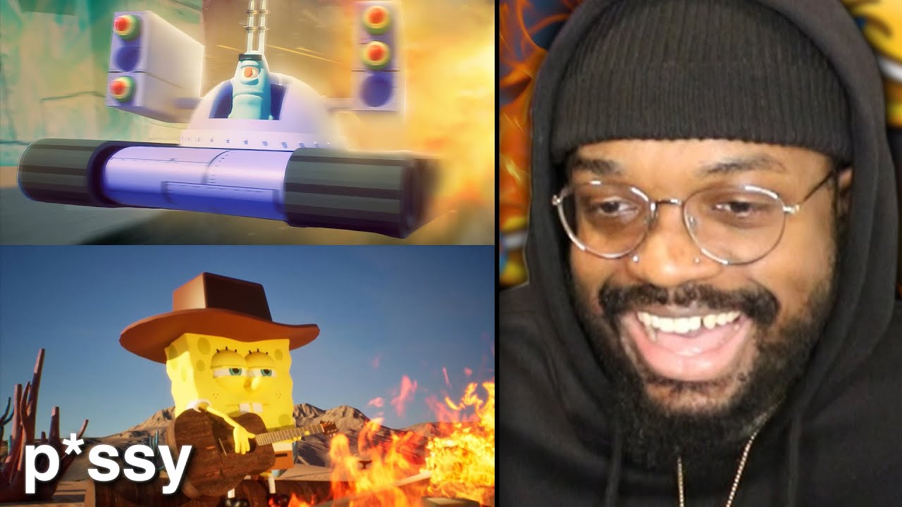 SPONGEBOB AI RAP LORE IS AMAZING! GLORB REACTION *IN ORDER* PART 3 ...