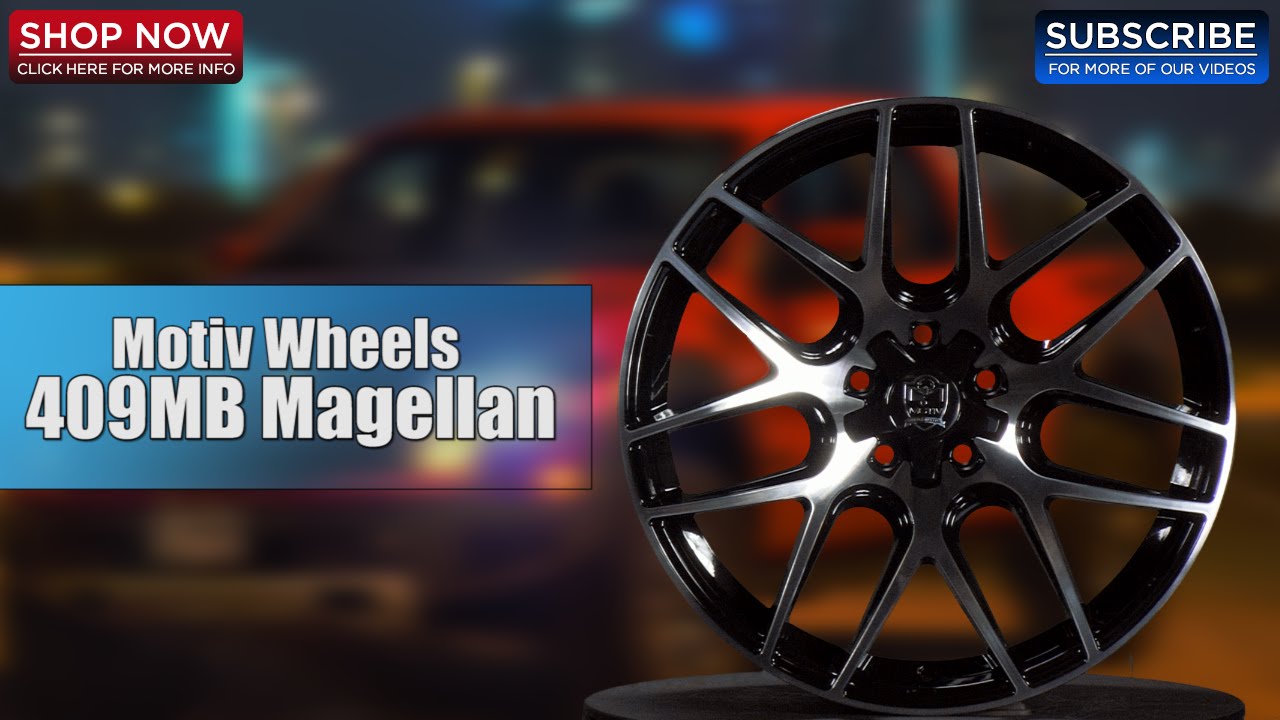 Motiv 409MB Magellan Wheel - YouTube