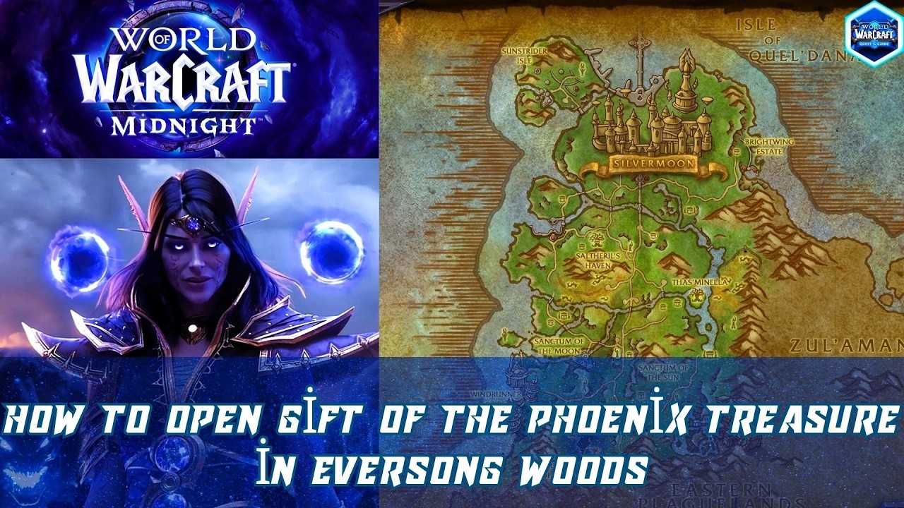 How to open Gift of the Phoenix Treasure in Eversong Woods | Housing ...
