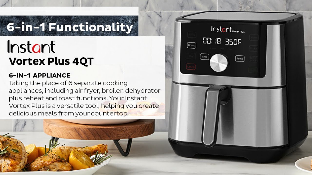 Instant Vortex Plus 4qt Air Fryer | Instant Pot Vortex | Best Fryer ...