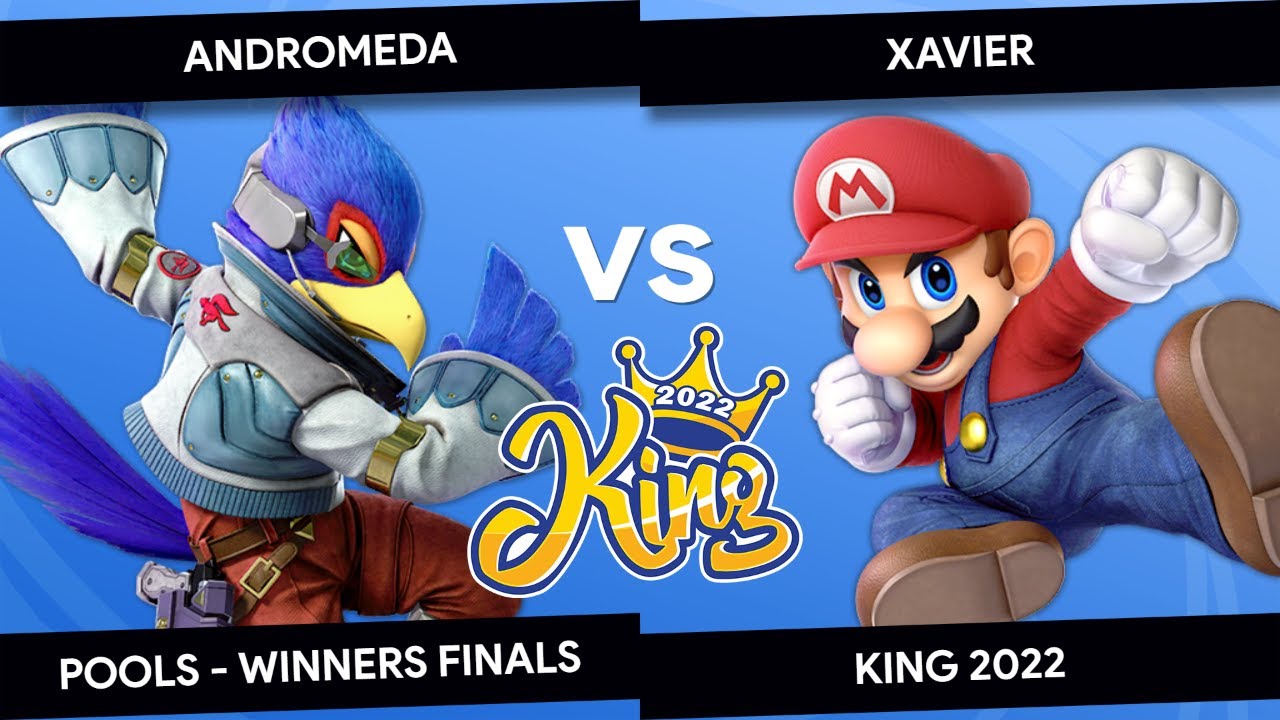 King 2022 - Andromeda (Falco) vs Xavier (Mario) - Pools - Winners Finals - YouTube