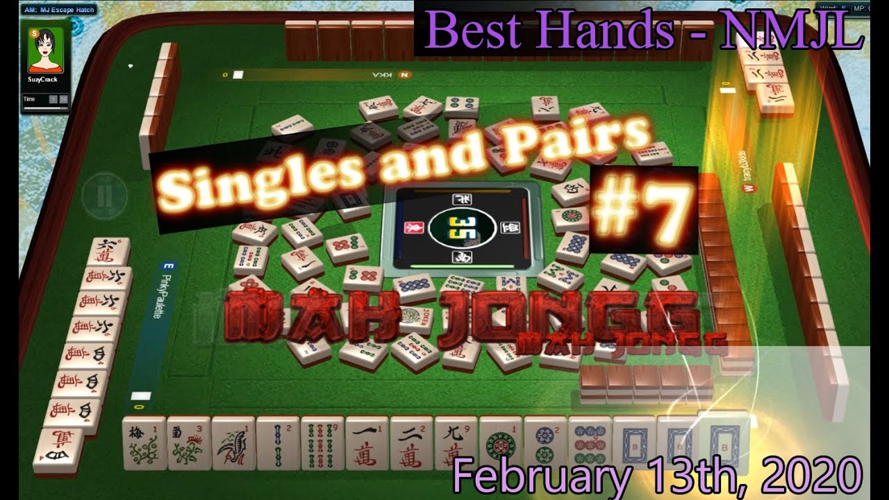 (179) The Best American Mah jongg Hand of the Week! - YouTube