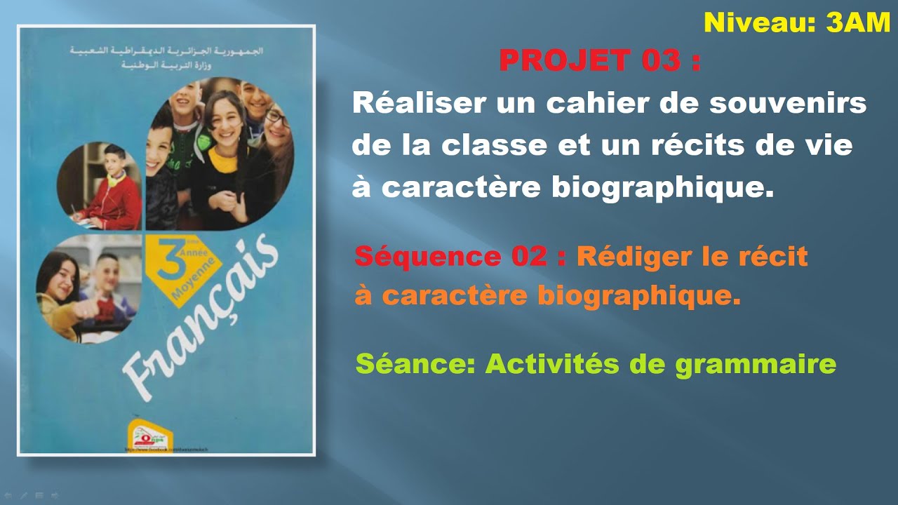 3AM - Projet 3 : Activités grammaire - YouTube