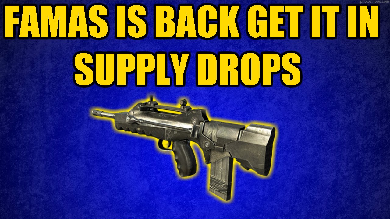 Black Ops 3: The FAMAS IS BACK (How To Get It) New Weapons - YouTube