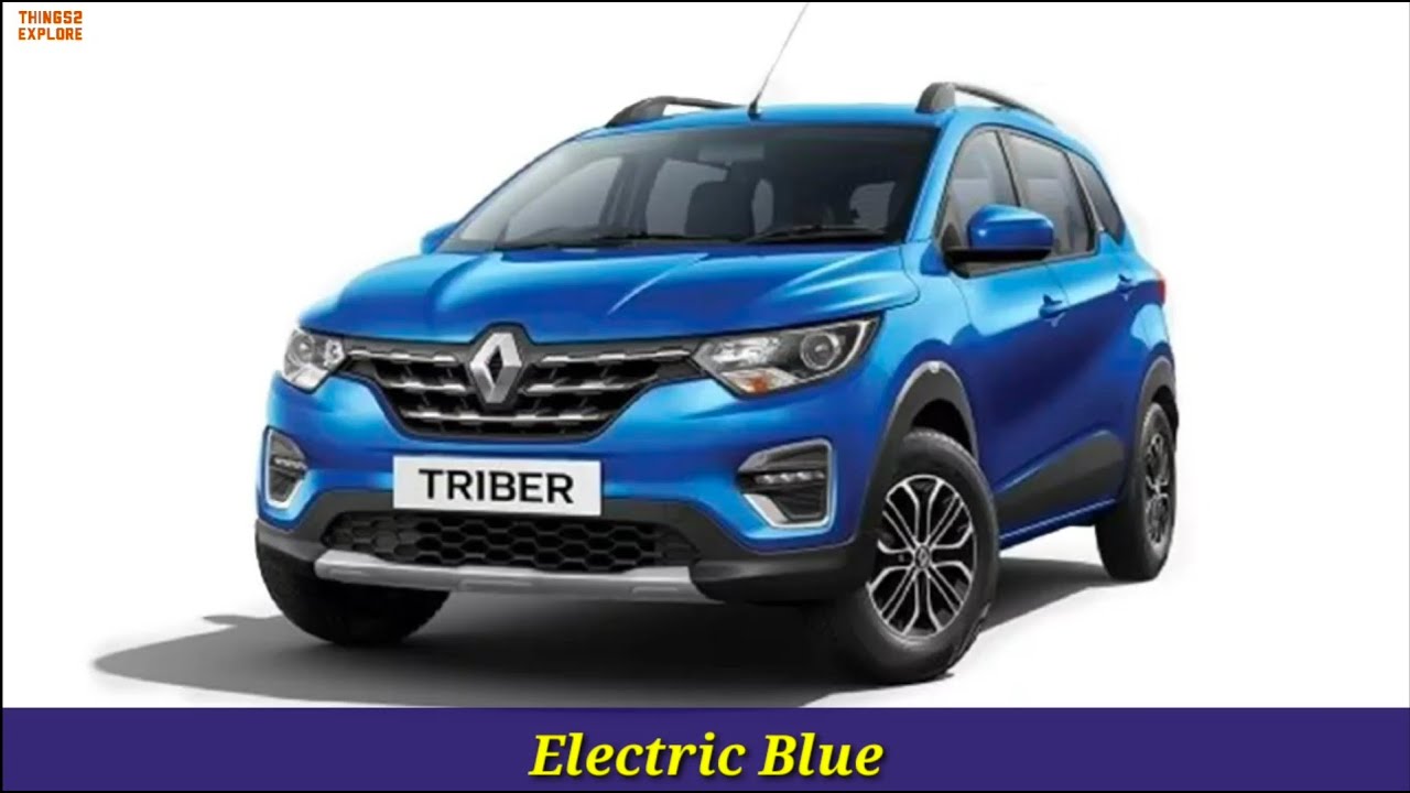 Renault Triber Colour Options 2020 | Duster RXE RXL RXT RXZ Blue White ...