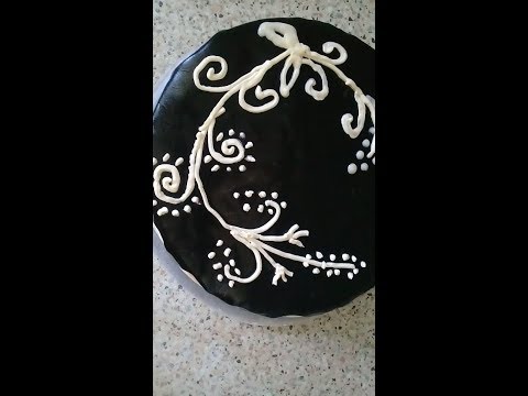 ŞOKOLADLI QLAZUR. Ən parlaq Şokoladlı qlazur. Глазурь шоколадный.