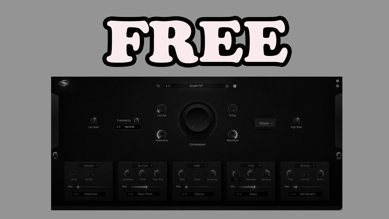 FREE Crush FX by Crush Audio - YouTube
