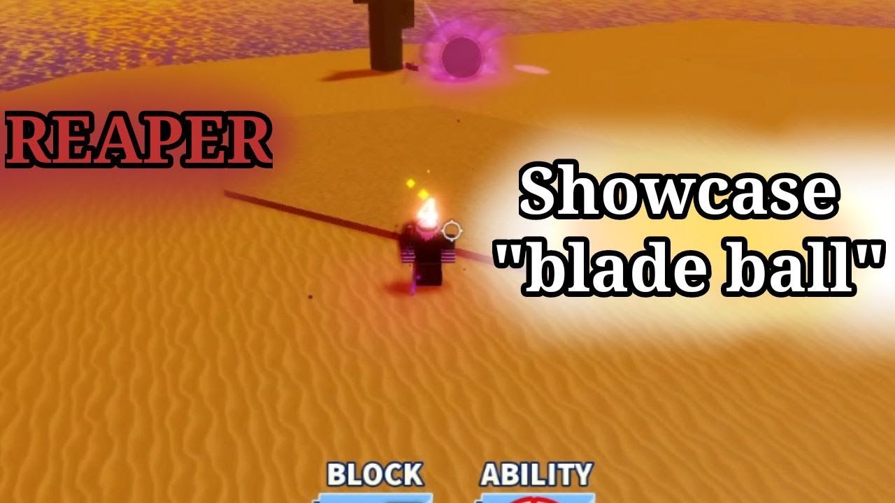 | Reaper | SHOWCASE in Blade ball😈 - YouTube