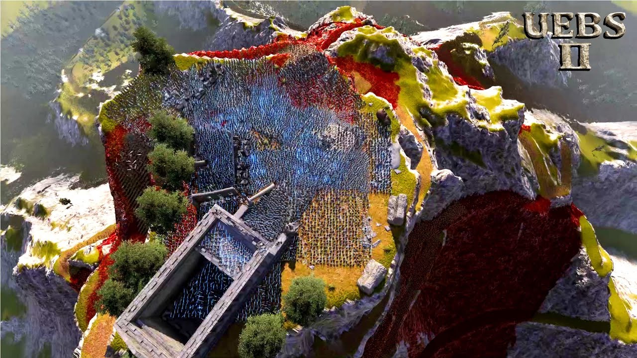 8,000 LASER KNIGHTS DEFEND MT OLYMPUS FROM 2,000,000 EGYPTIAN WARRIORS ...