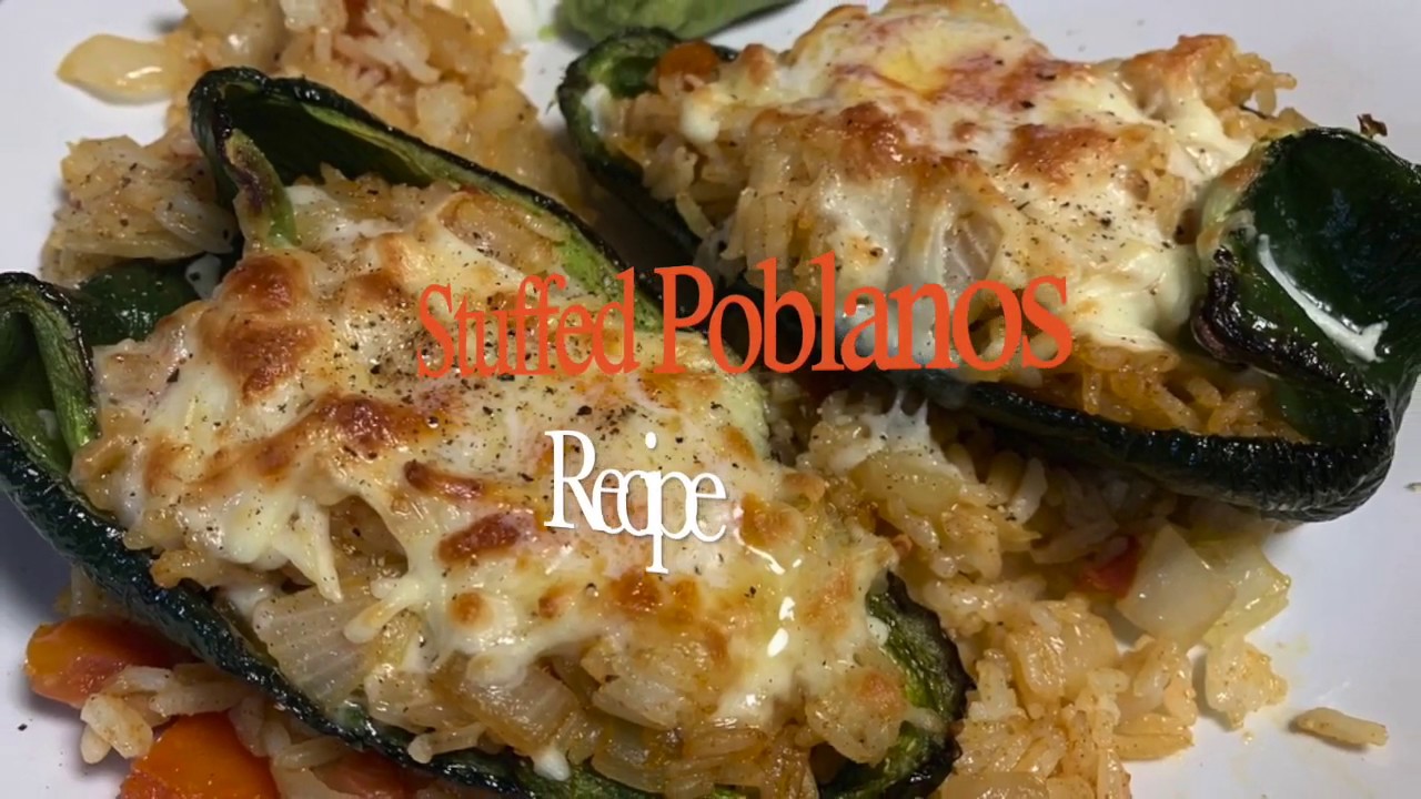STUFFED Poblano Peppers Recipe | iHeartFoodie #HelloFresh review - YouTube