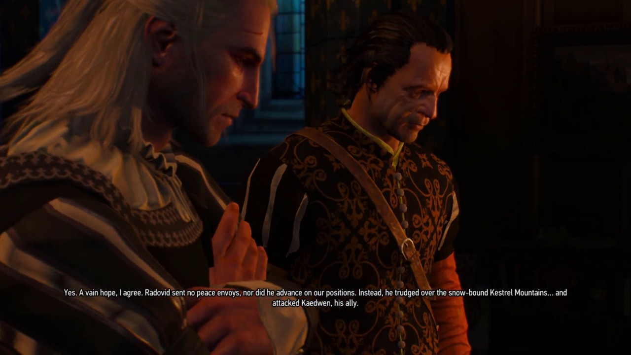 The witcher 3 - 【Vizima】Meet Nilfgaard Emperor (2) 15 - YouTube