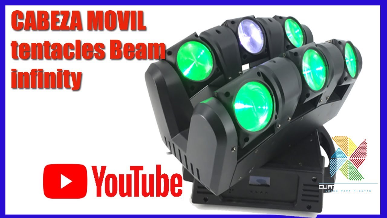 CABEZA MOVIL-CABEZA MOVIL LED -CABEZA MOVIL LED BEAM-LUCES FIESTAS Y ...
