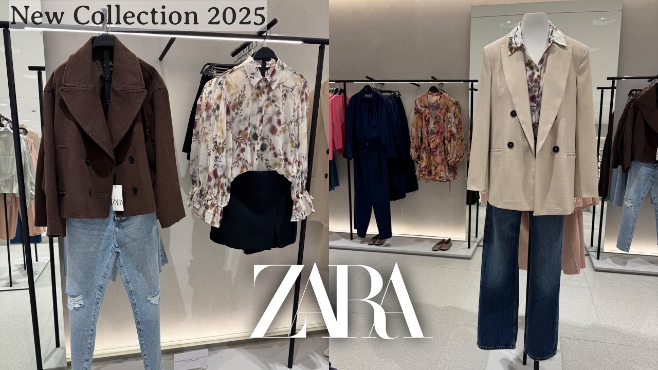 ZARA NEW WOMEN’S💘WINTER COLLECTION 2025 / ZARA HAUL 2025🎋 - YouTube