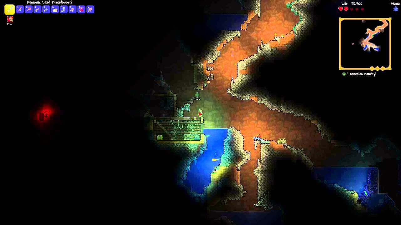Granite Elemental - Terraria 1.3 - YouTube