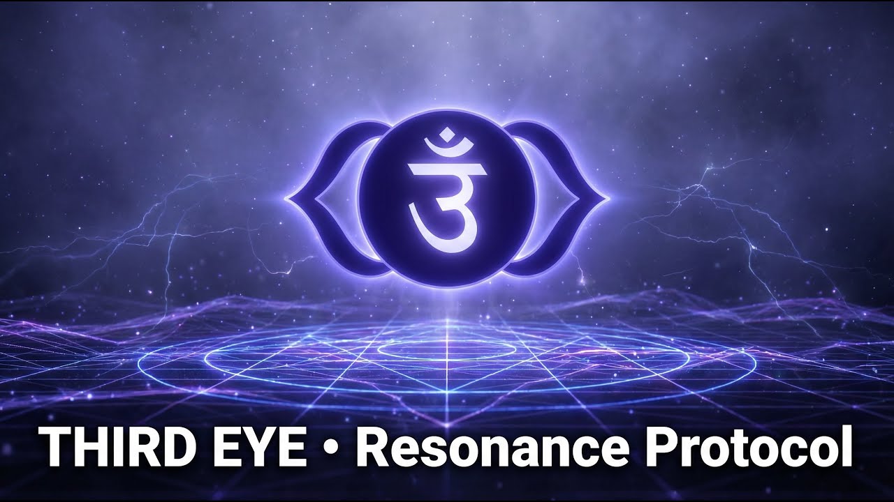 THIRD EYE • Resonance Protocol (20 Minutes) | 6.3 Hz Ajna Activation ...
