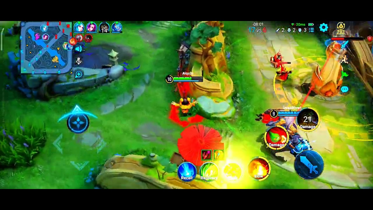 Honor Of Kings mobile game hero luban 8 kill - YouTube