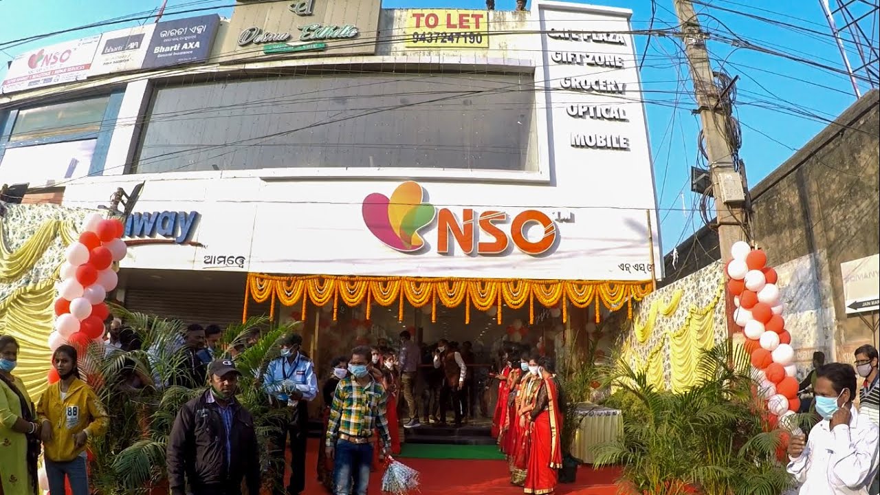 NSO SUPER STORE ||| ONLINE SHOPPING ||| CAFE ||| ROURKELA - YouTube