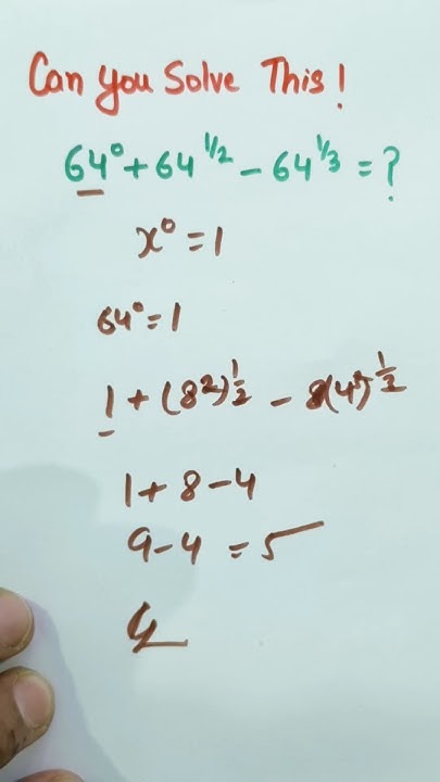 How to calculate power of any number #viral #shorts #shortfeed - YouTube