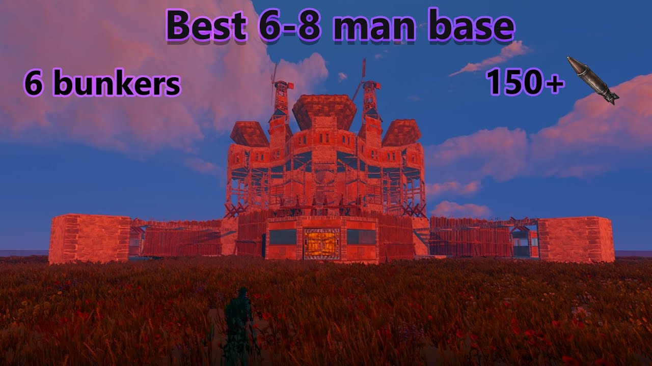 6-8 man base tutorial. - YouTube