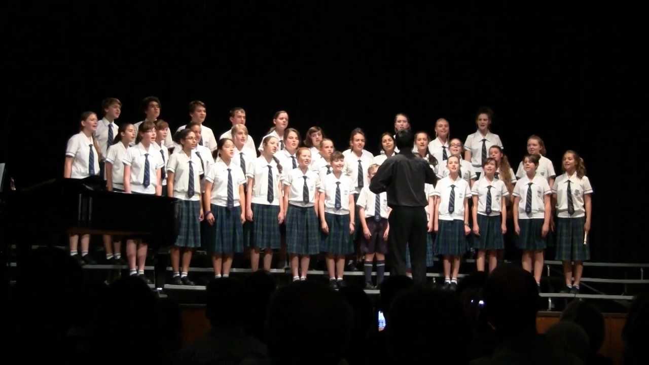 NCC Middle School Voices - All things bright and beautiful - YouTube