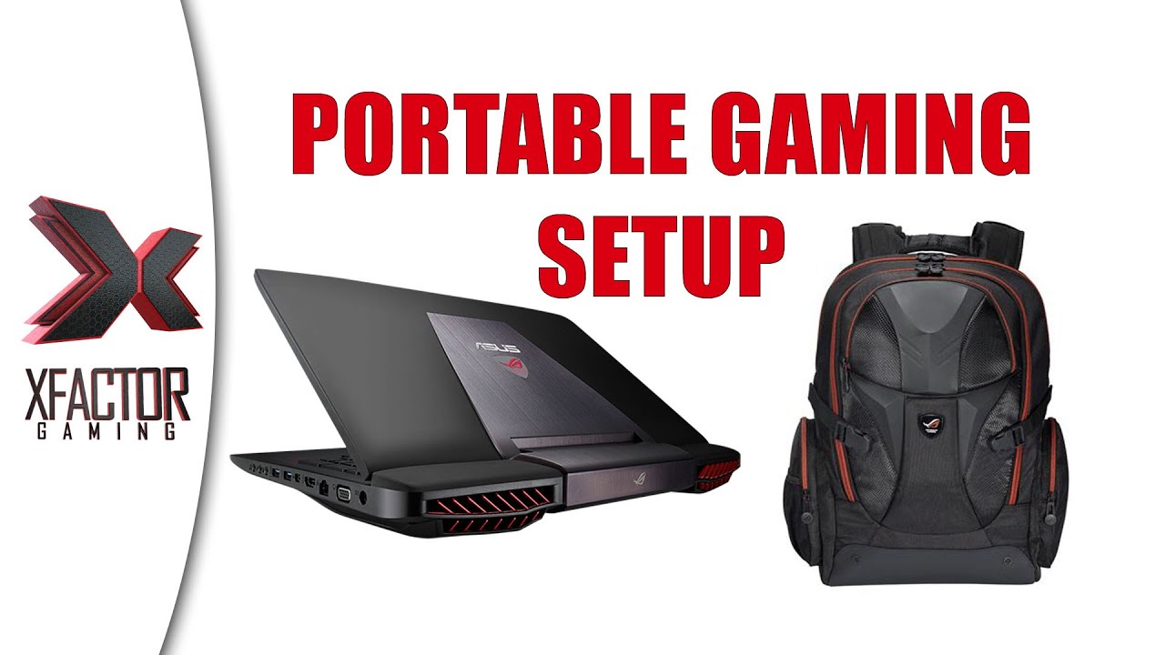 Portable Gaming Setup - ASUS ROG i7 970m Laptop - YouTube