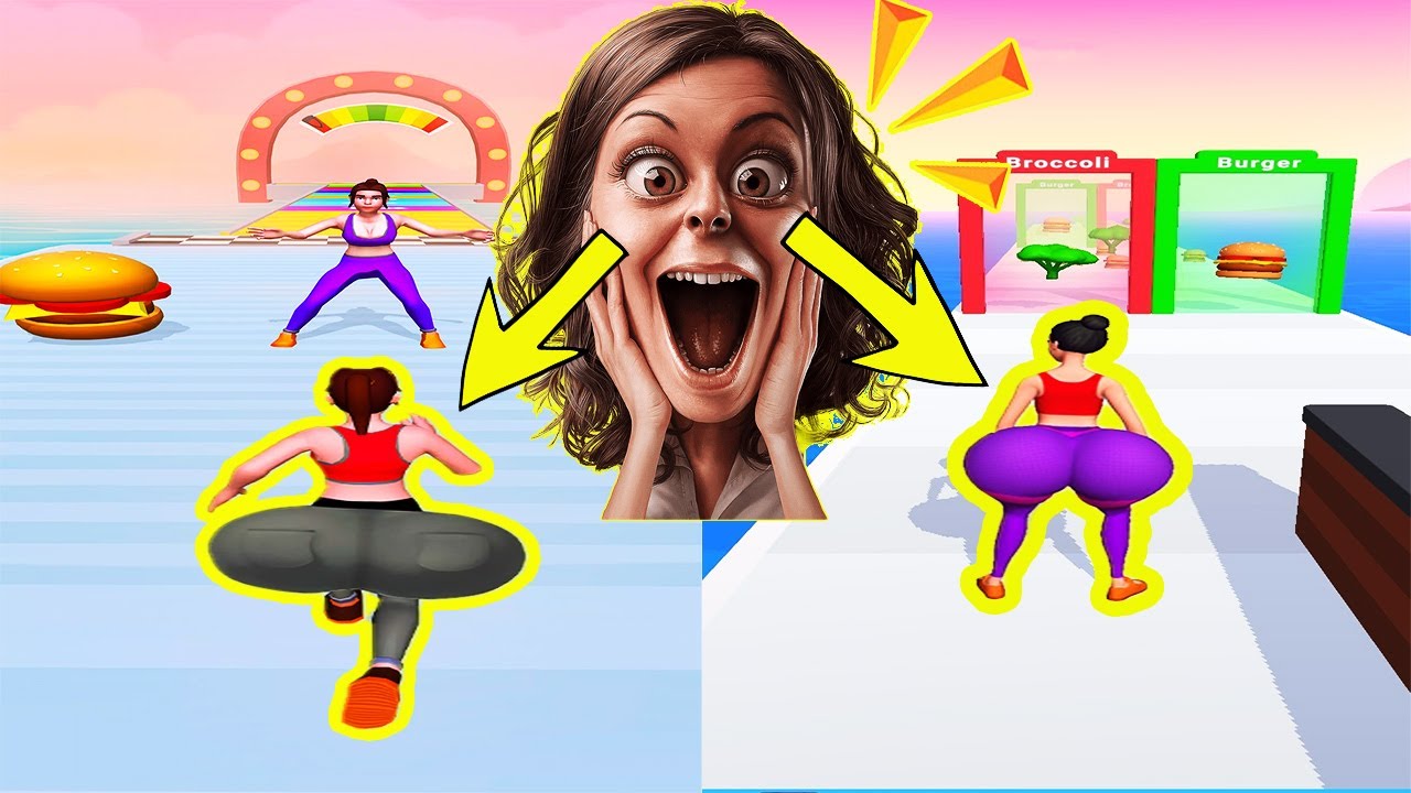 Tiktok Mobile Games ,Satisfying ,Fun - Twerk Race 3D - YouTube