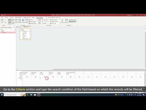 What is Query and How to Design Query in Excel Class-8 Computers - YouTube