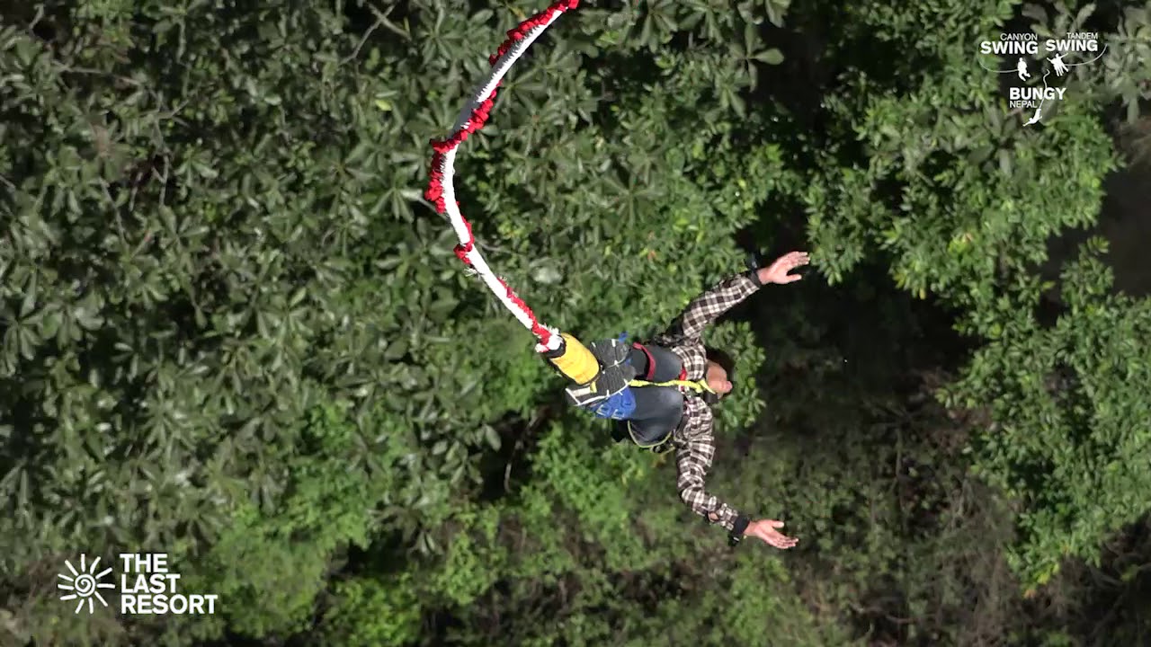 The last resort (bunji jump ) adventure Nepal -visit nepal 2020 - YouTube
