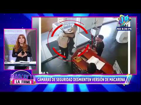 Macarena Gastaldo denunció a mujer por agresión, pero cámaras de seguridad la desmentirían