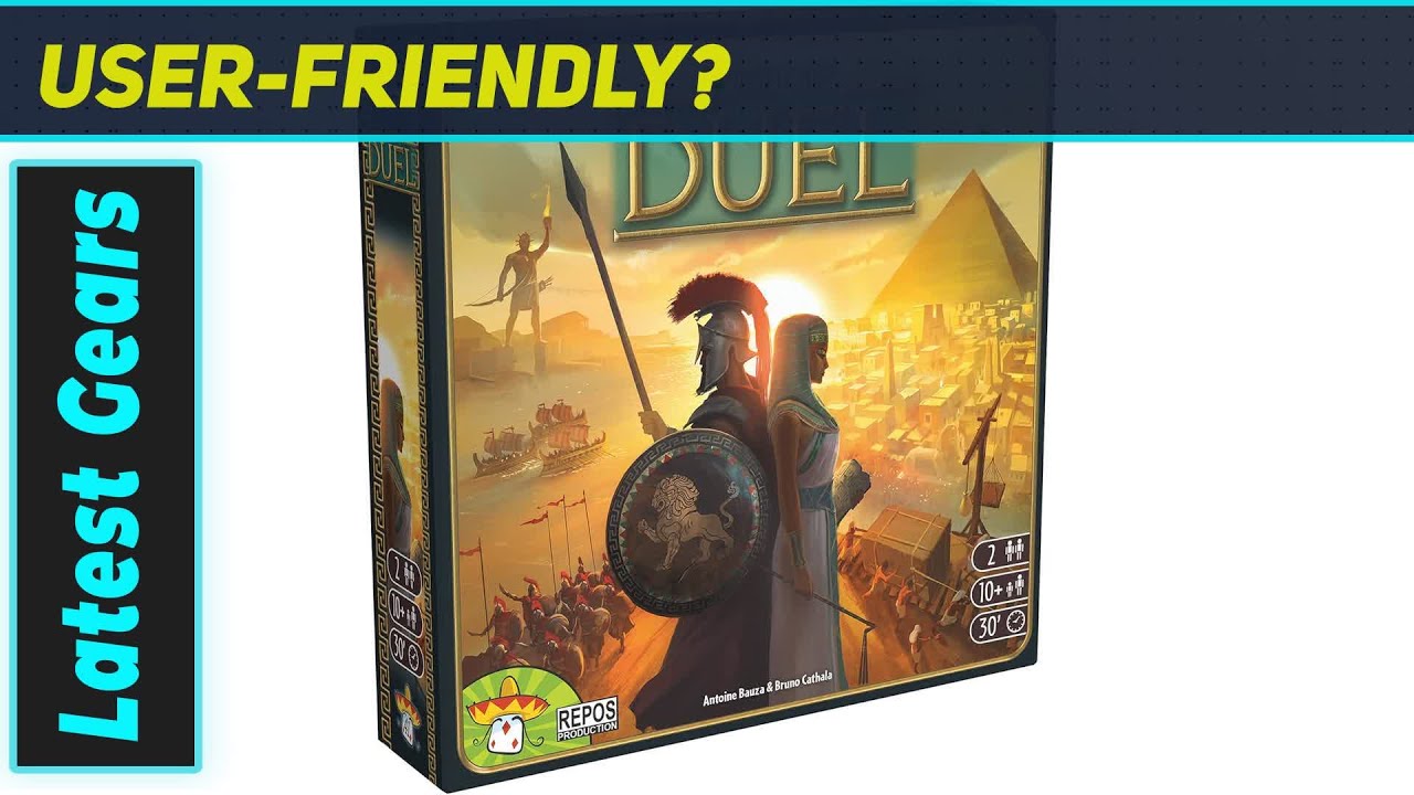7 Wonders Duel: Best Two-Player Strategy Game? - YouTube