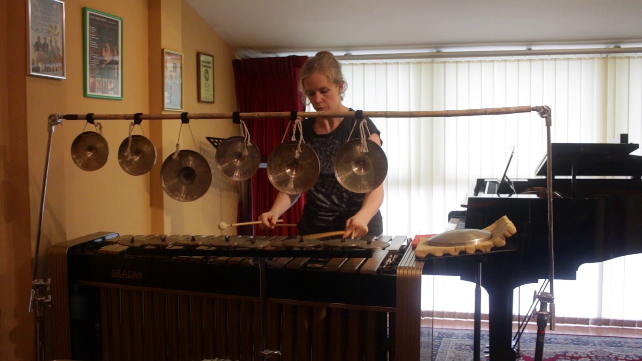 Lullaby Haze for vibraphone, crotales, gongs, and Chinese opera gong ...