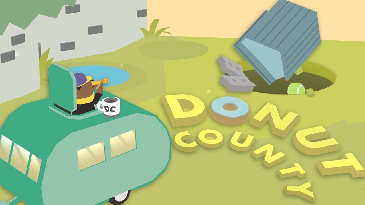 KILLER DONUT HOLE OF DOOM!- Donut County - #1 (PC) - YouTube