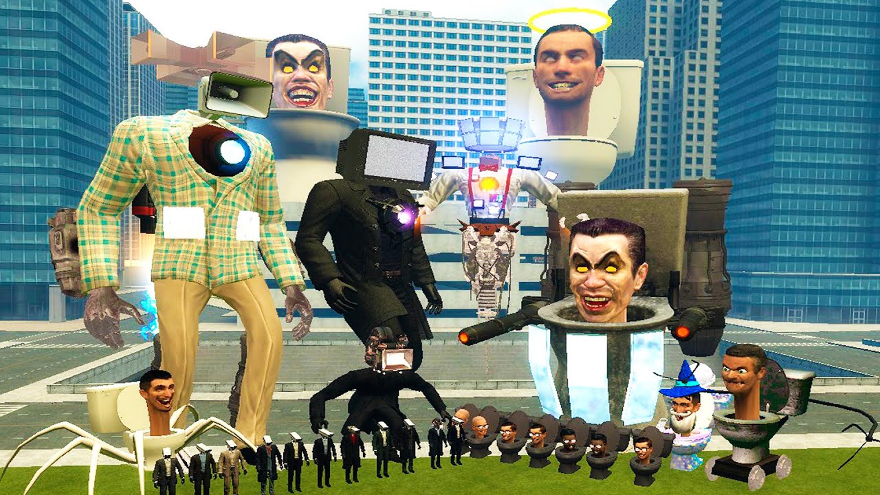 Epic Showdown: MK2 Mecha TV Man V2.0 vs. Skibidi Toilet Claw V2.0 and ...