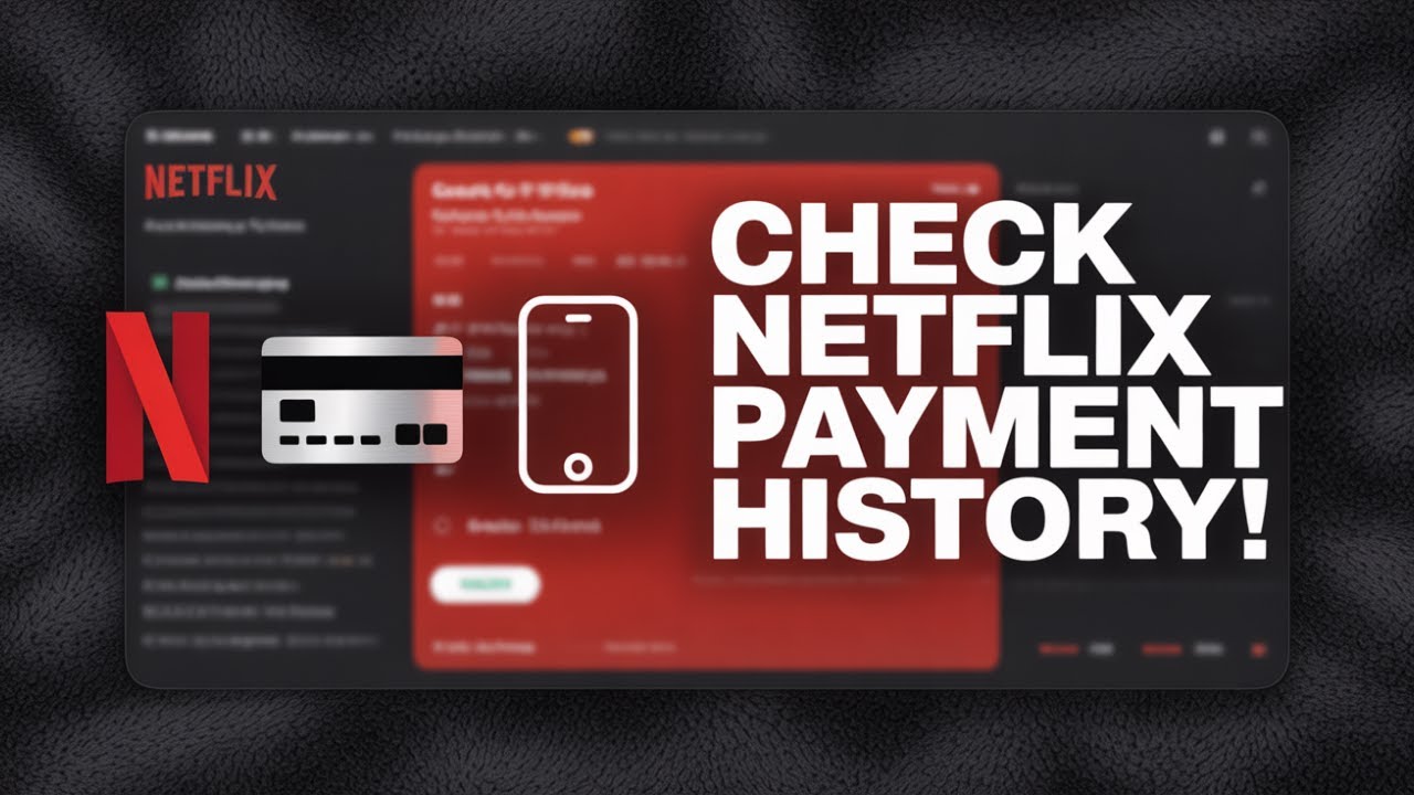 How to Check Your Payment History on Netflix Mobile App (Step-by-Step ...