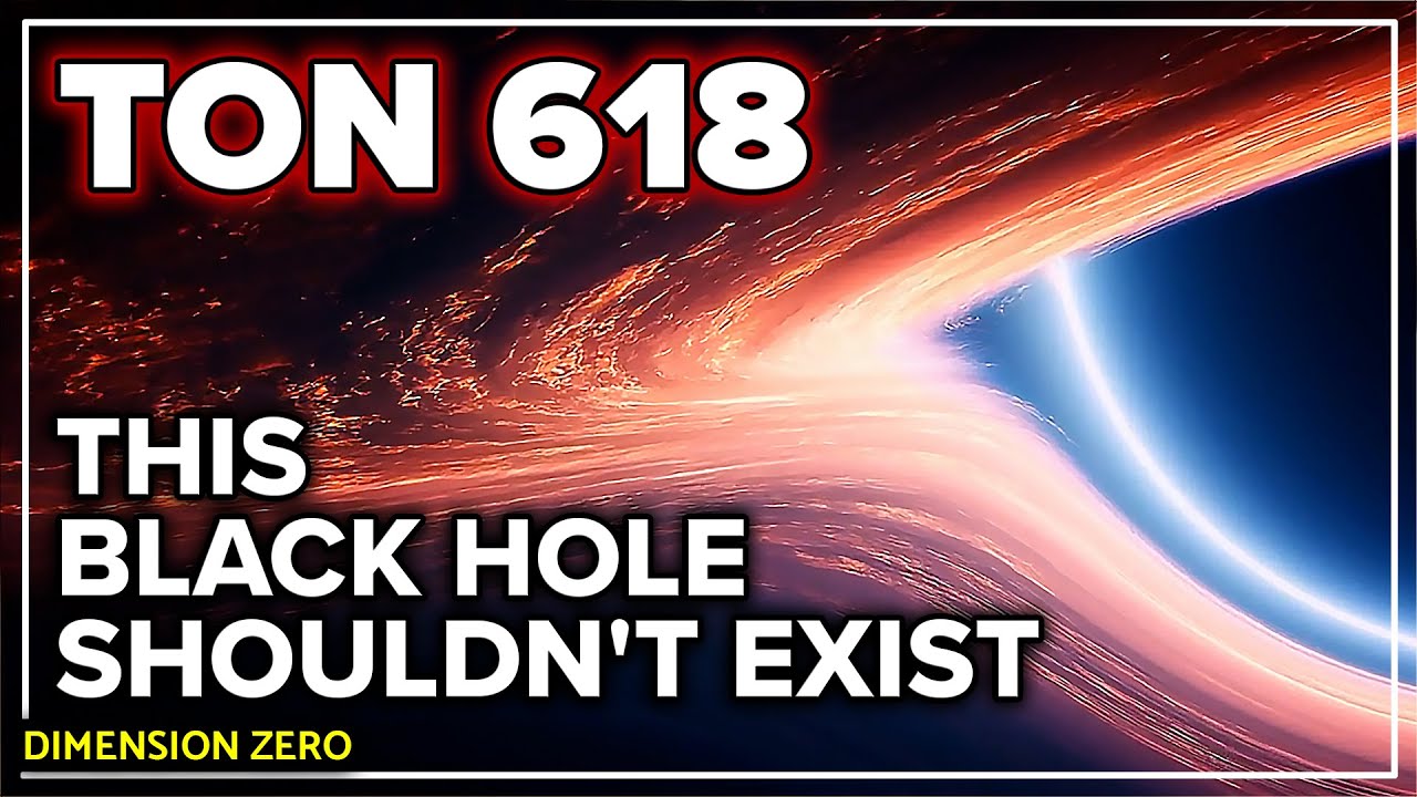 TON 618 - MOST MASSIVE Quasar Black Hole in the Universe - YouTube